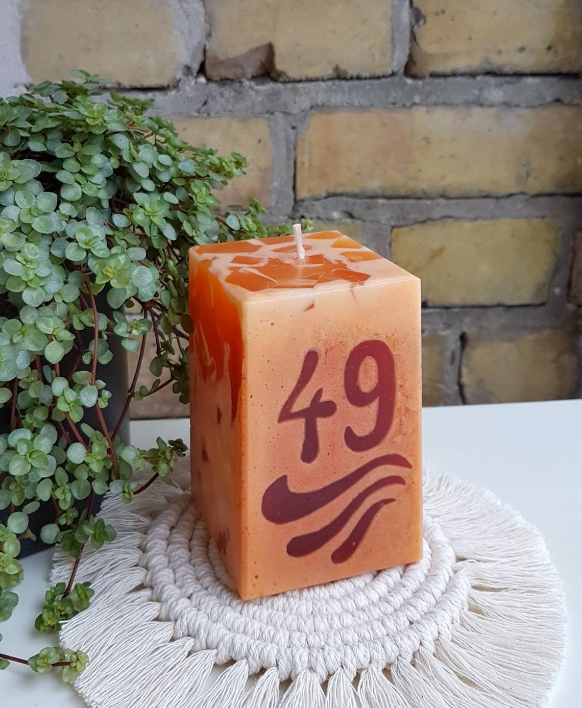 Birthday Candle With Number 40 to 49 Years for Anniversary - Etsy