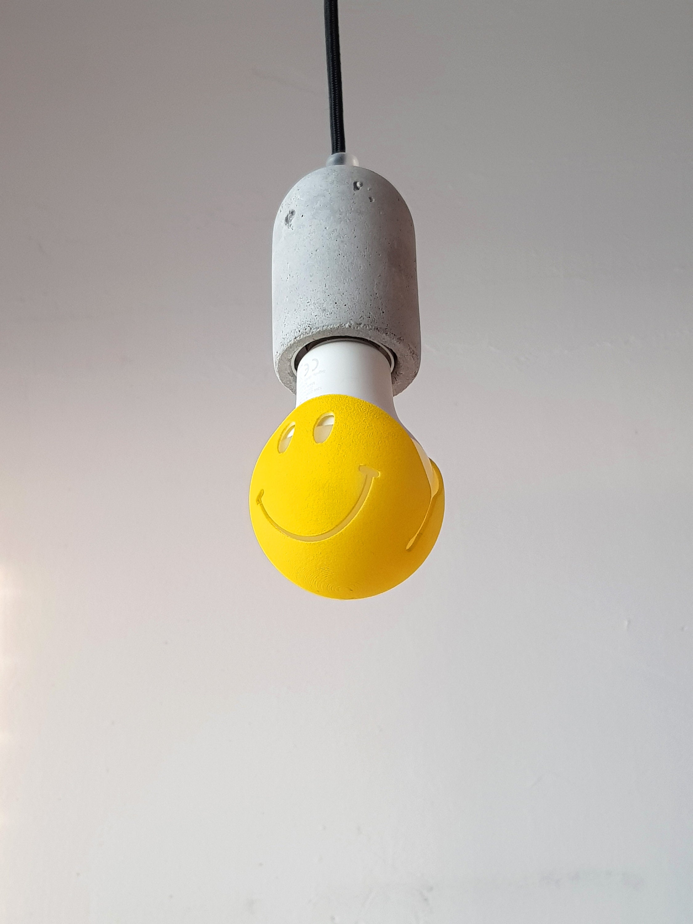 Smiley Litebulber 3D Printed LED Lightbulb Case - Etsy
