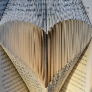 Heart Book Folding | Etsy