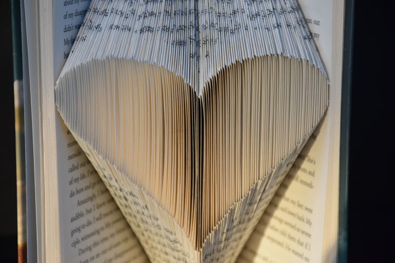Heart Book Folding - Etsy
