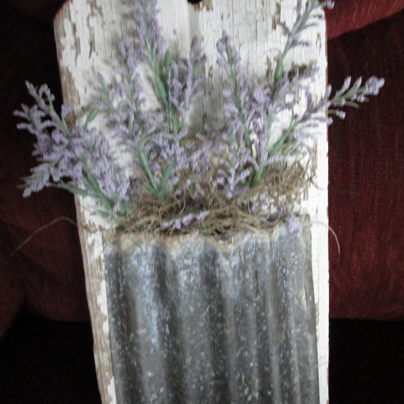 Galvanized Wall Pocket - Etsy