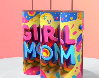 Girl Mom, Large Poster Print, 24x36 Poster, Printable, Girls Room Art ...