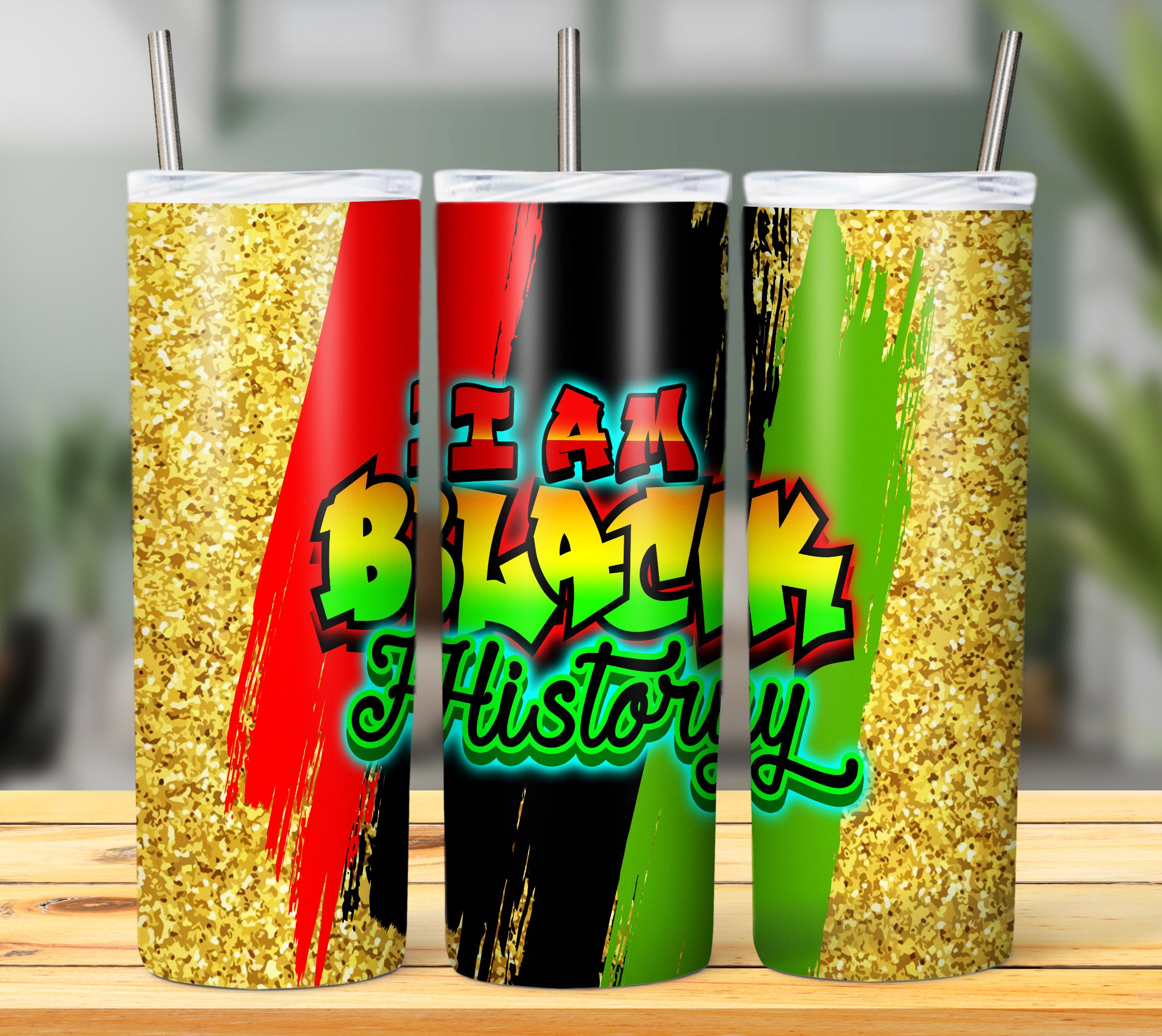Black History/juneteenth Tumblers and Mockups - Etsy