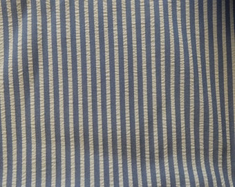 Nautical Stripe Fabric Swim Lane Stripe in White and Nautical Navy by ...