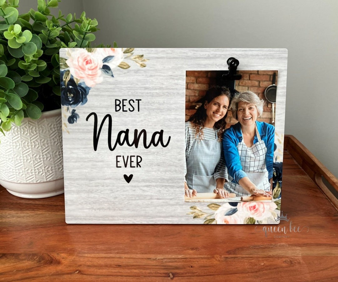 Personalized Nana Picture Frame Mother's Day Gift for Nana Nana Picture ...