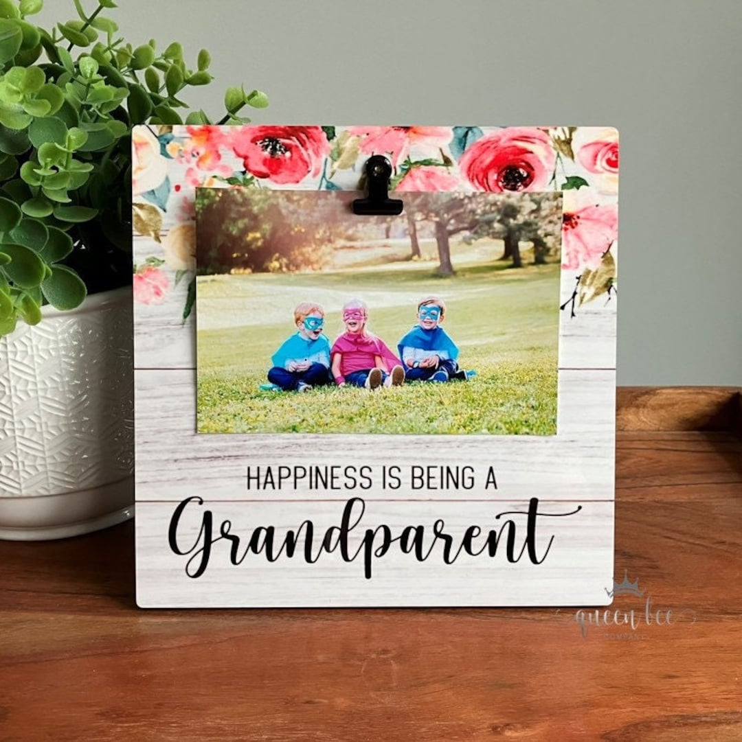 Grandparents Picture Frame Gift for Grandparents New Grandparents Gift ...