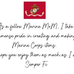 USMC Picture Frame US Marine Picture Frame Marine Mom Gift Military ...