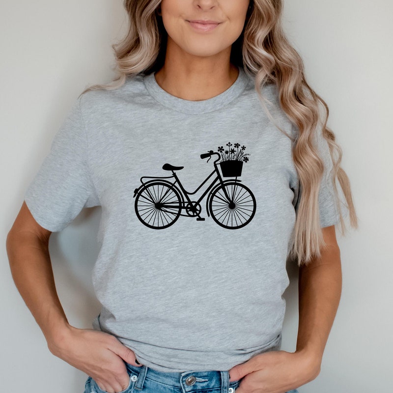 Bicycle T Shirts - Etsy