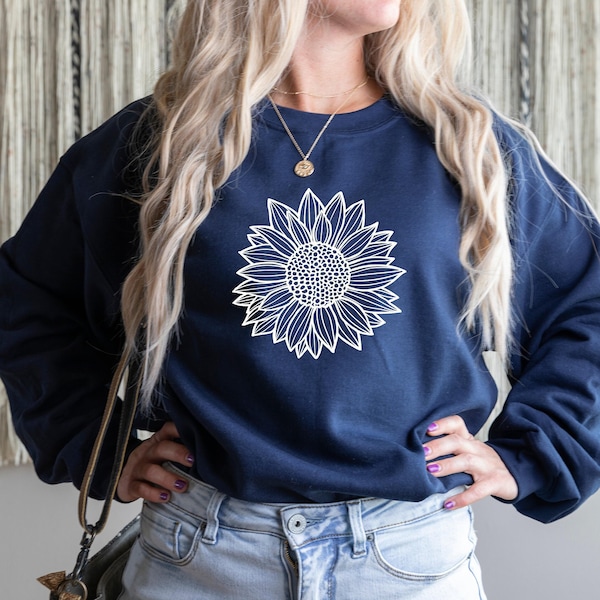 Sunflower Graphic - Etsy