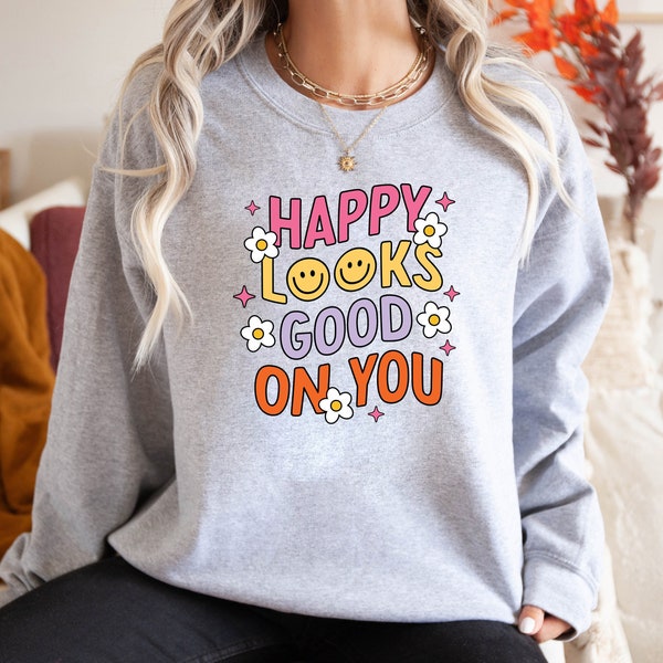 Happy Looks Good on You - Etsy