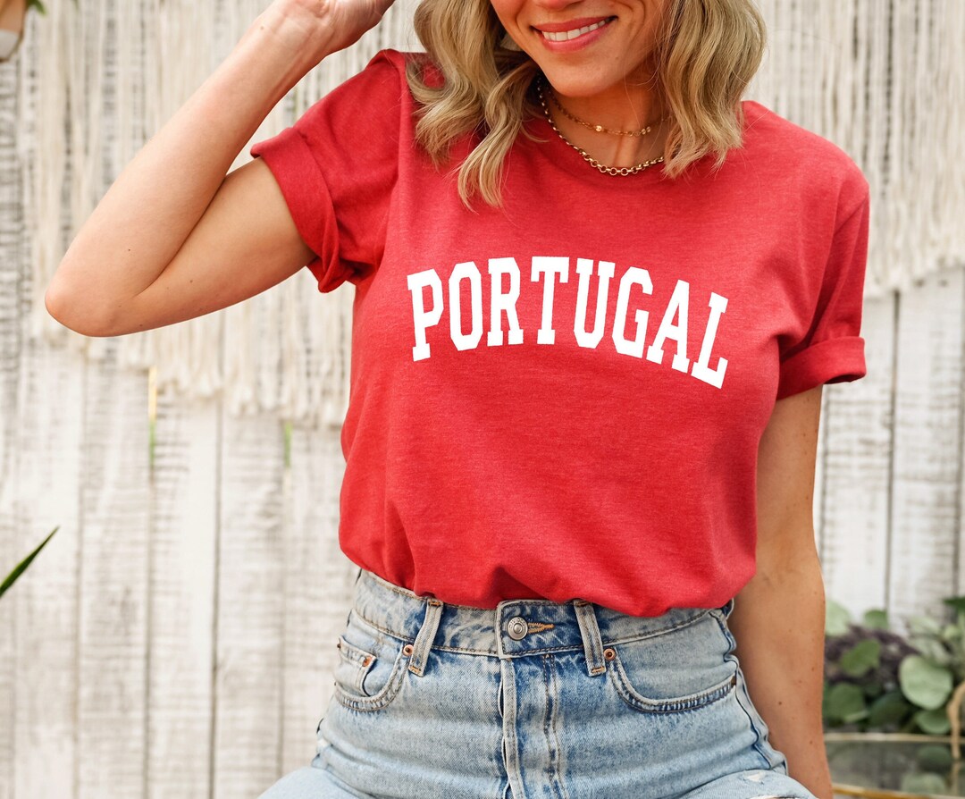 Portugal Shirt, Preppy Shirt for Women, Preppy Graphic Tee, Lisbon ...