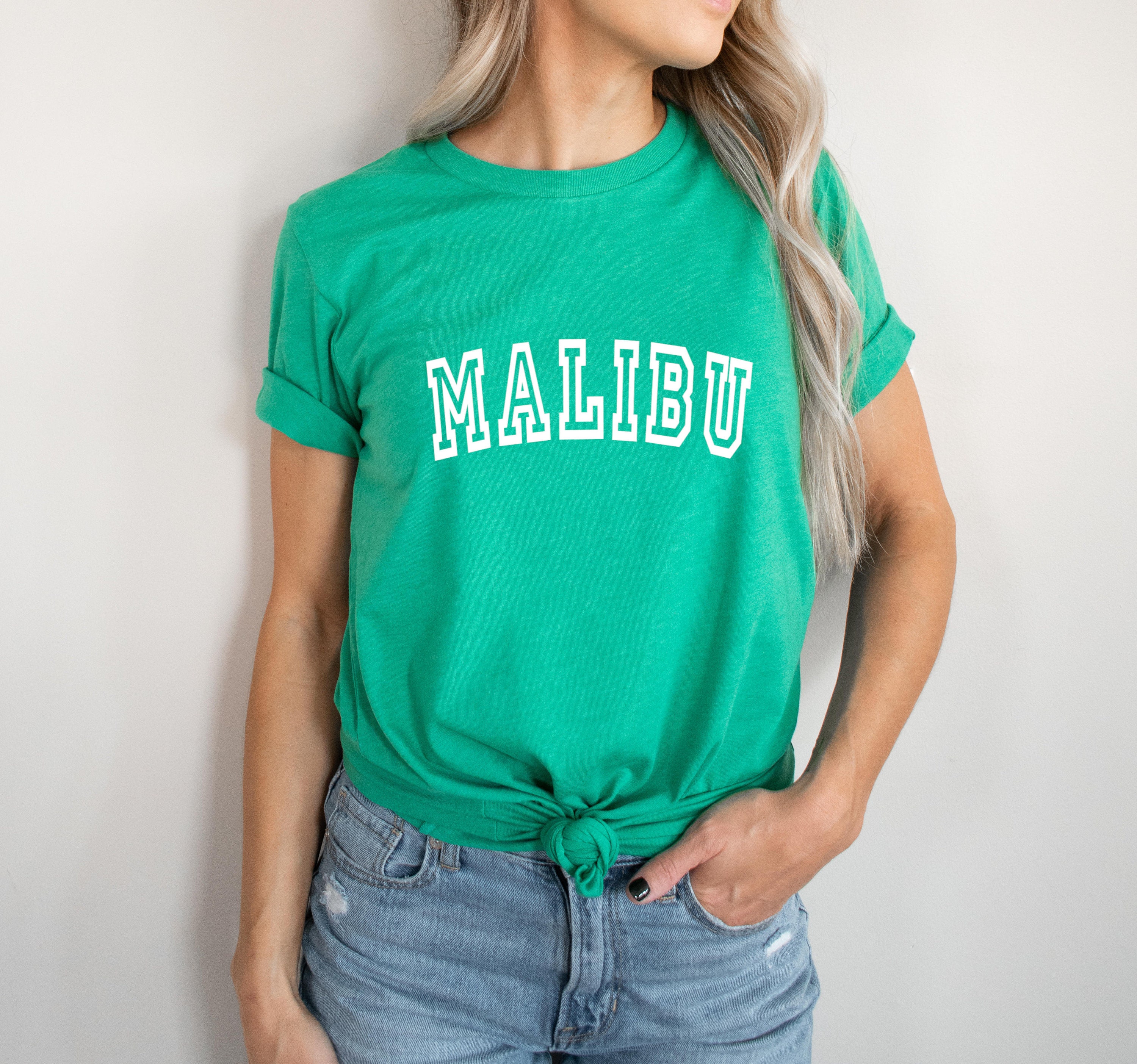 Malibu Shirt Preppy Shirt for Women Preppy Graphic Tee | Etsy