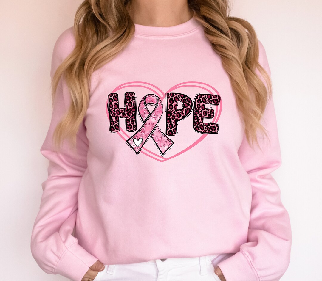 Breast Cancer Awareness Sweatshirt, in October We Wear Pink Crewneck ...
