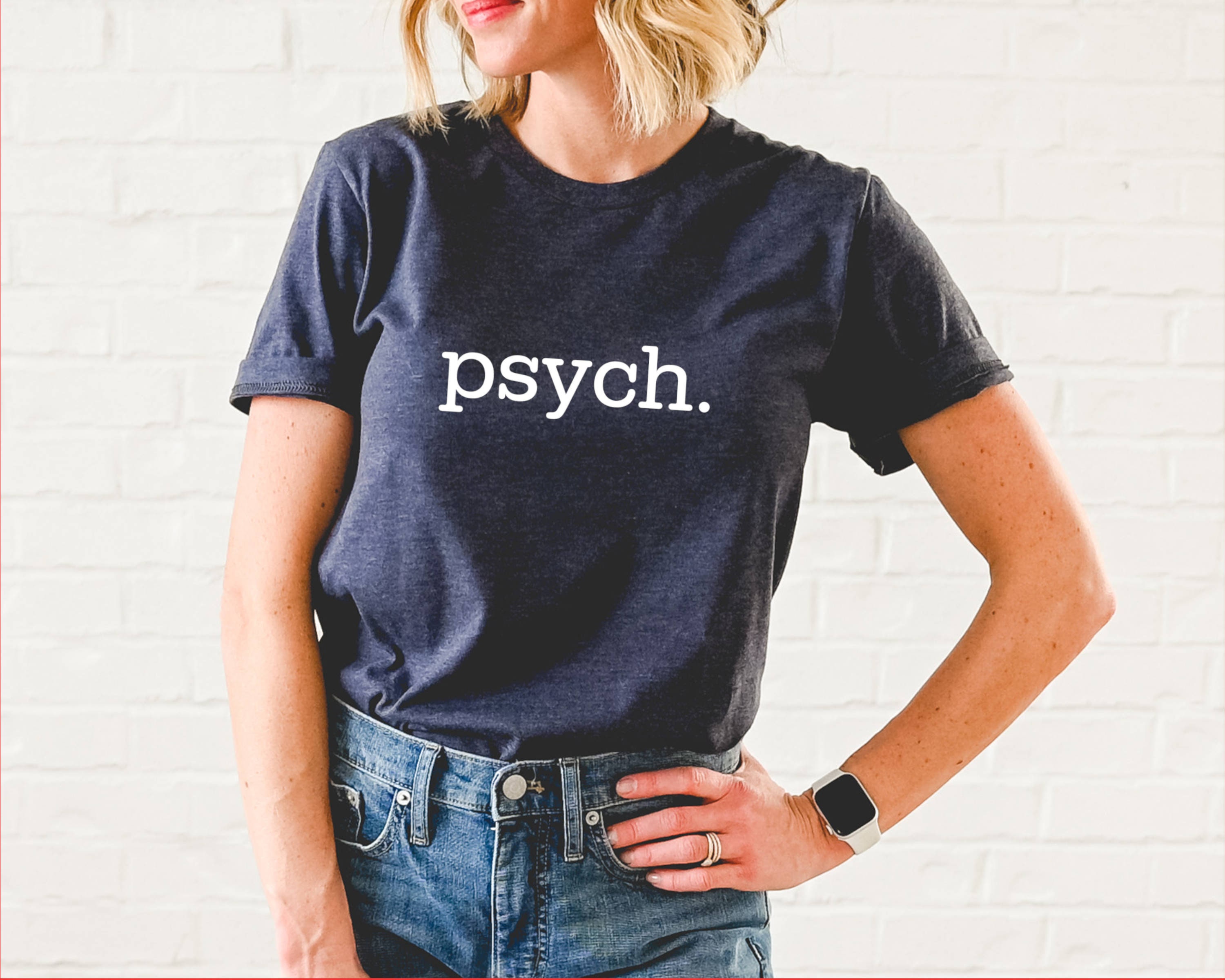 Psych Shirt Funny Psychologist Tshirt Funny Gift for Her for - Etsy