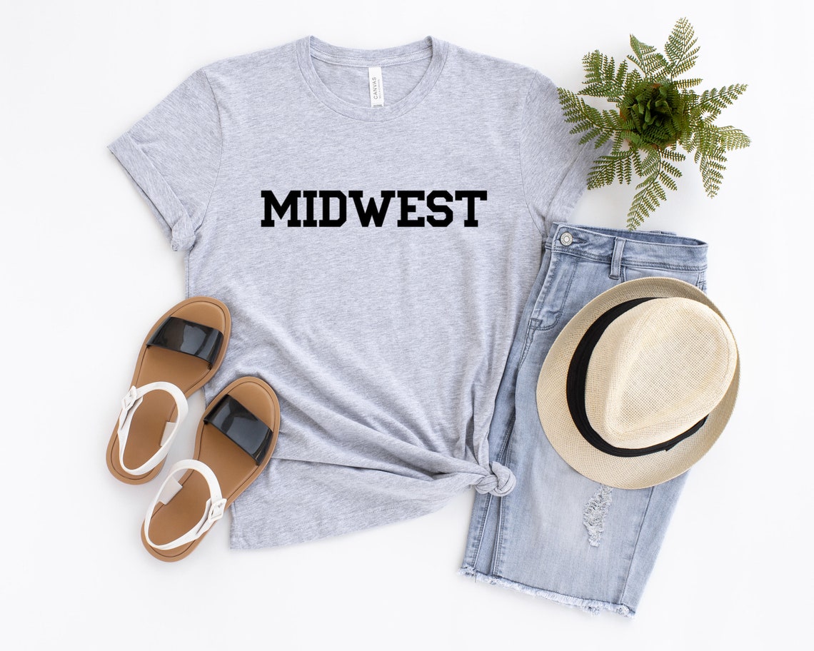 Midwest Shirt Midwest is Best Midwest Retro Tee Retro | Etsy