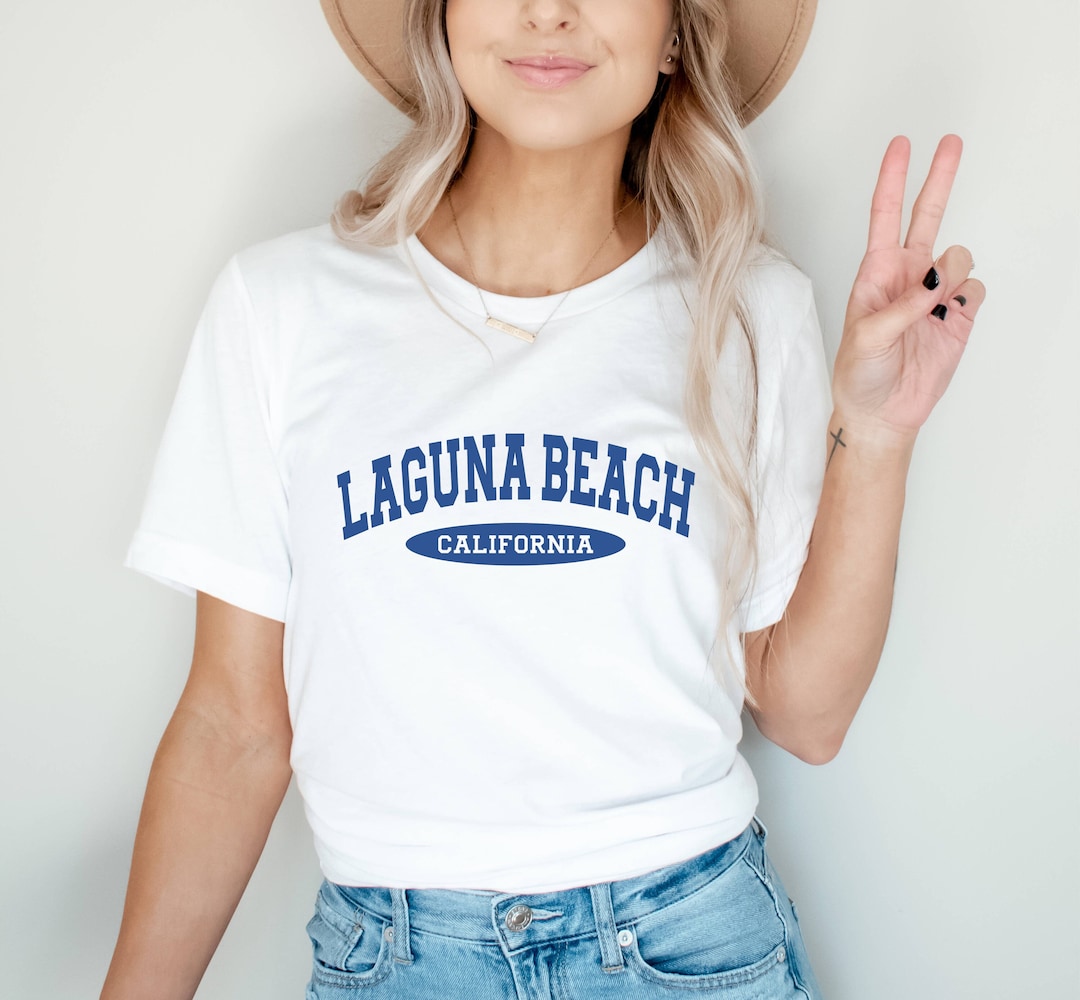 Laguna Beach Shirt, Preppy Shirt for Women, Preppy Graphic Tee, Laguna ...