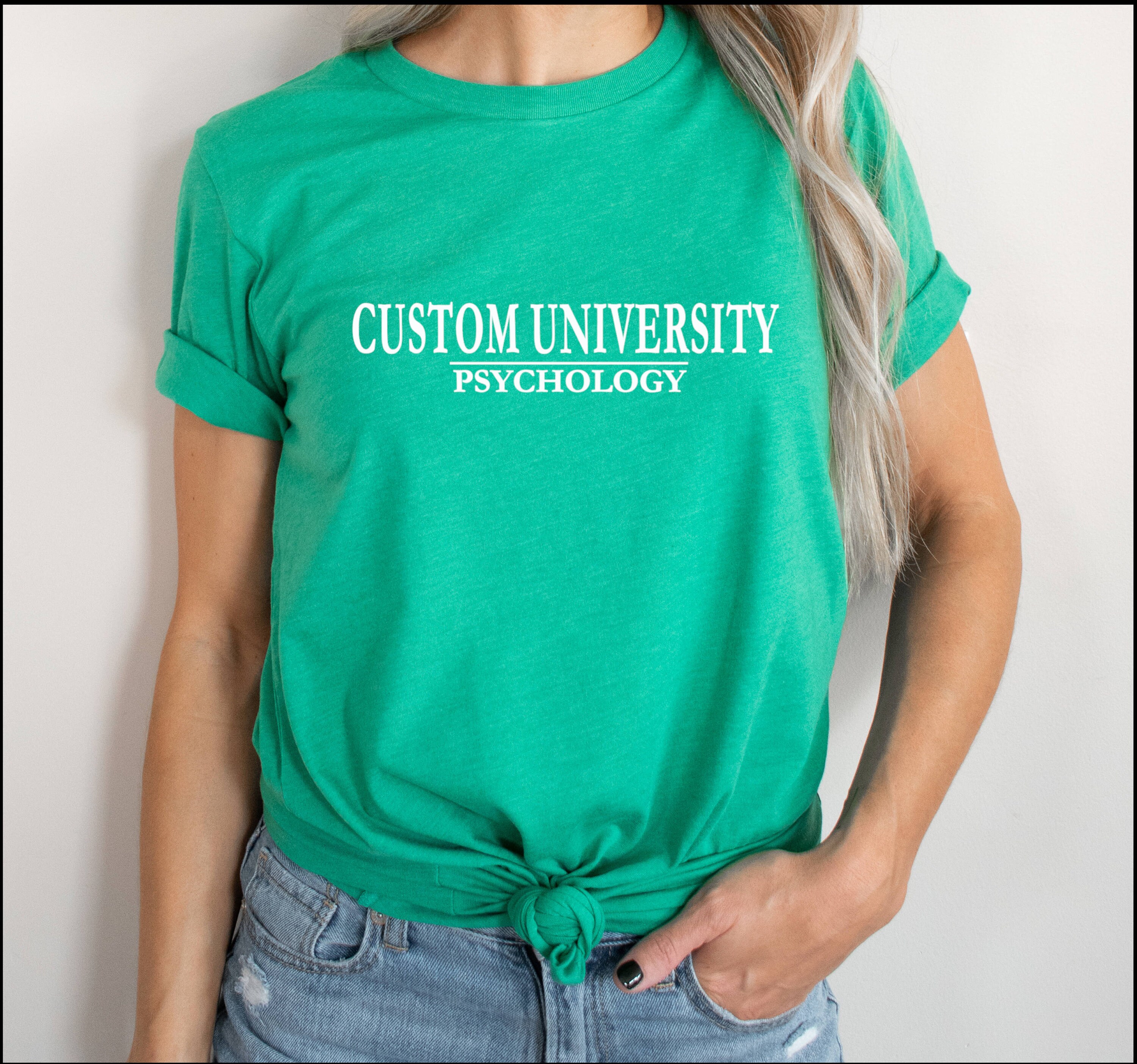 Custom College Shirts Custom University Graphic Tee Custom - Etsy