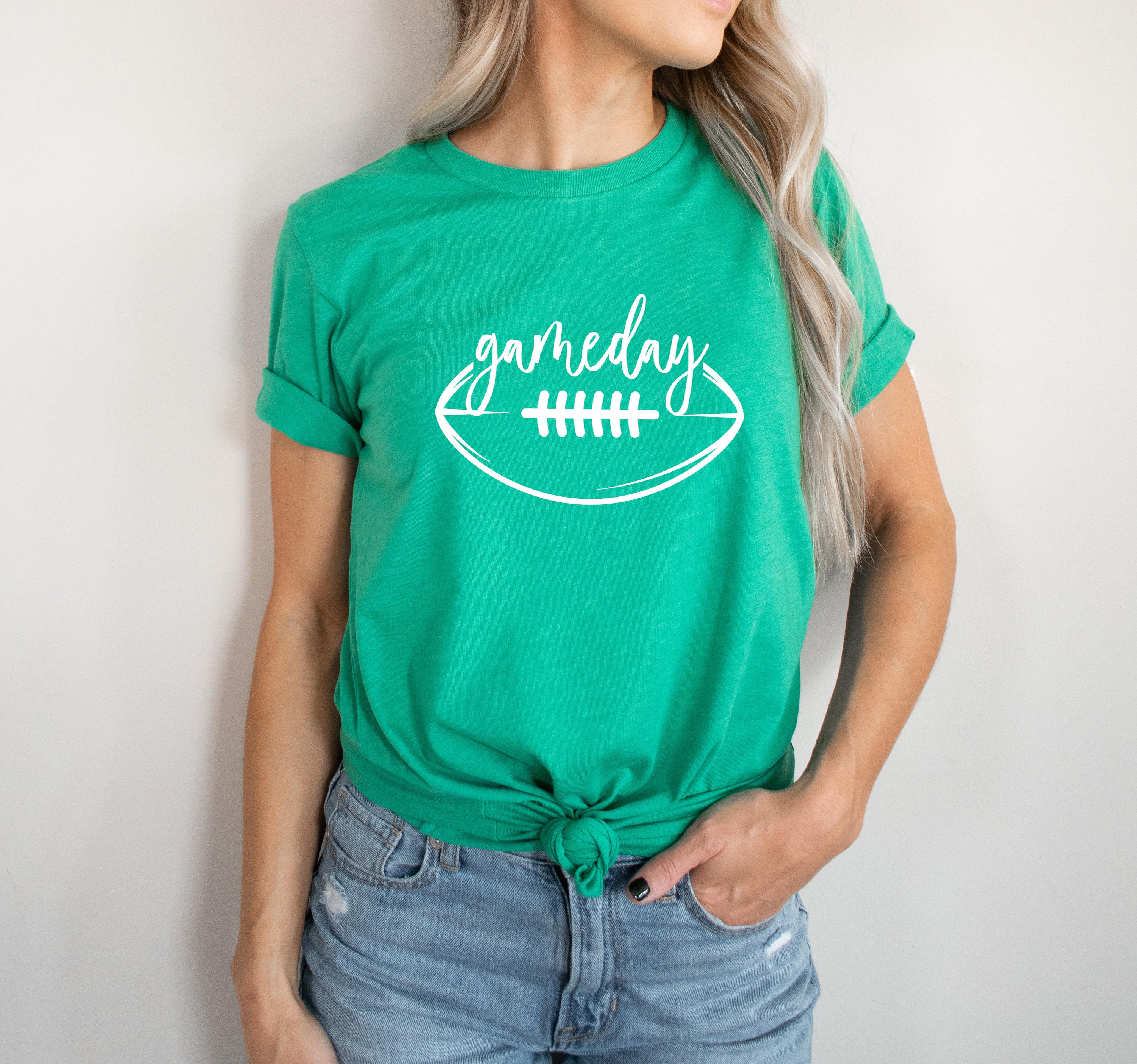 Game Day Football Shirt Football Shirt Women Football Shirt | Etsy