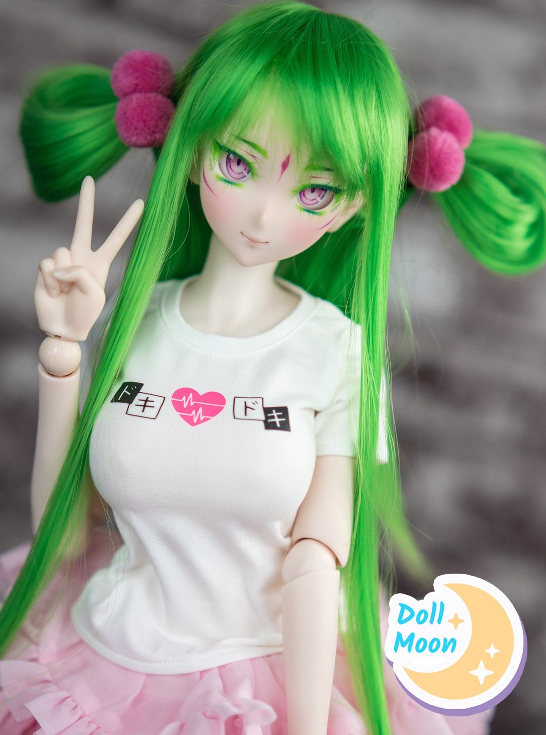 Doki Doki Shirt BJD, Dollfie Dream, Smart Doll and Other Dolls - Etsy