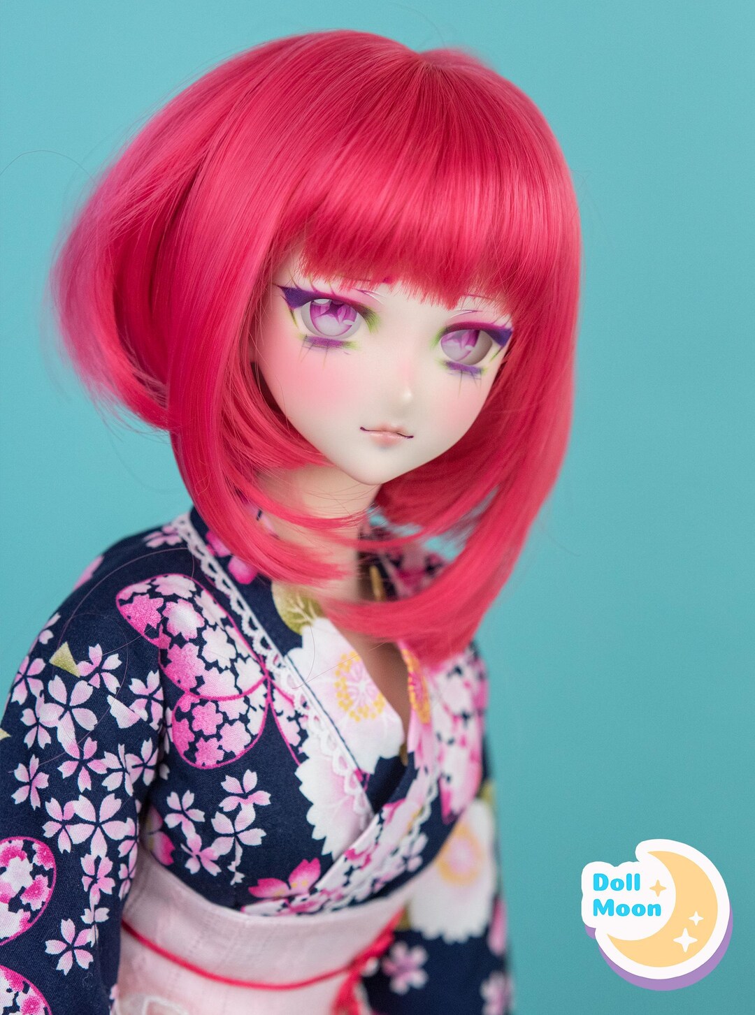 Sucette Cancer – BJD 8-9", Dollfie Dream et perruque 1/3 - Etsy France