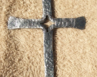 Hand Forged Cross - Etsy