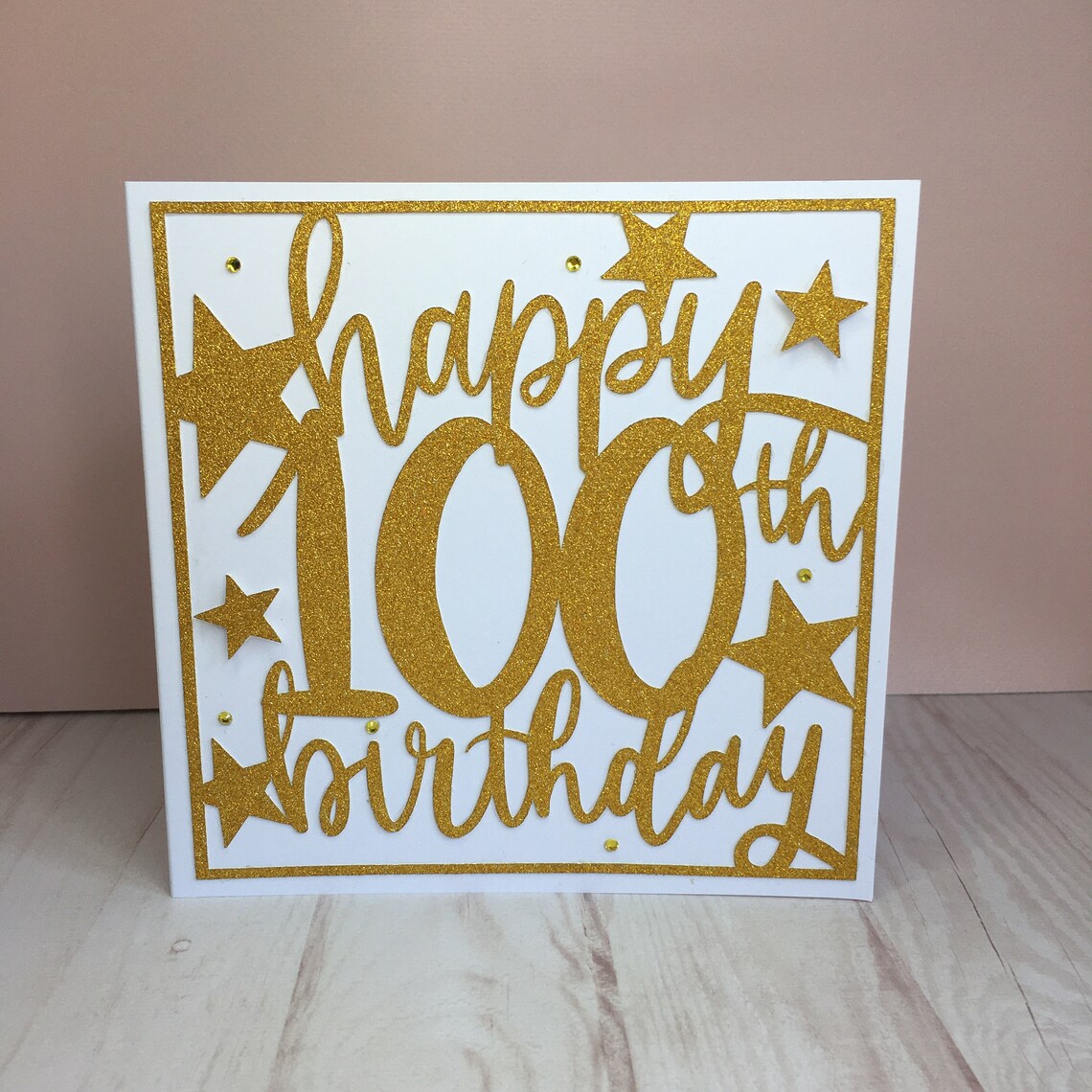 100 Years Old Card - Etsy