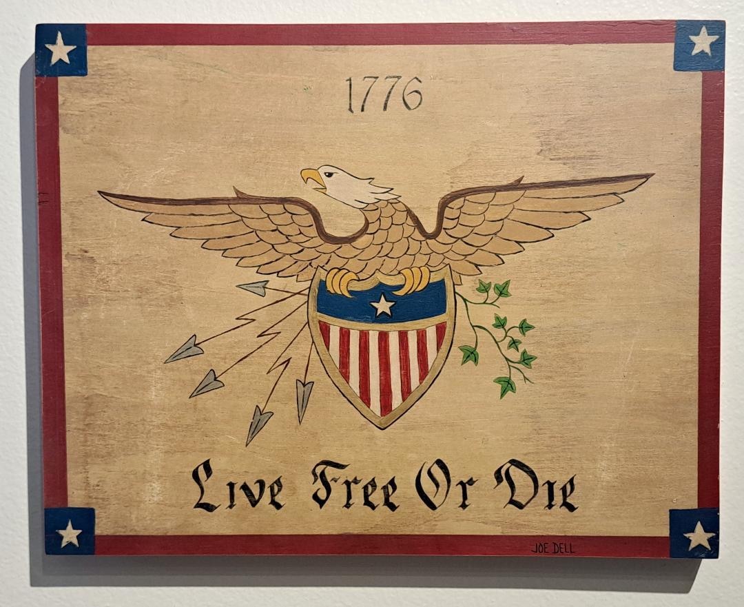 Colonial Eagle, Folk Art, Painting - Etsy