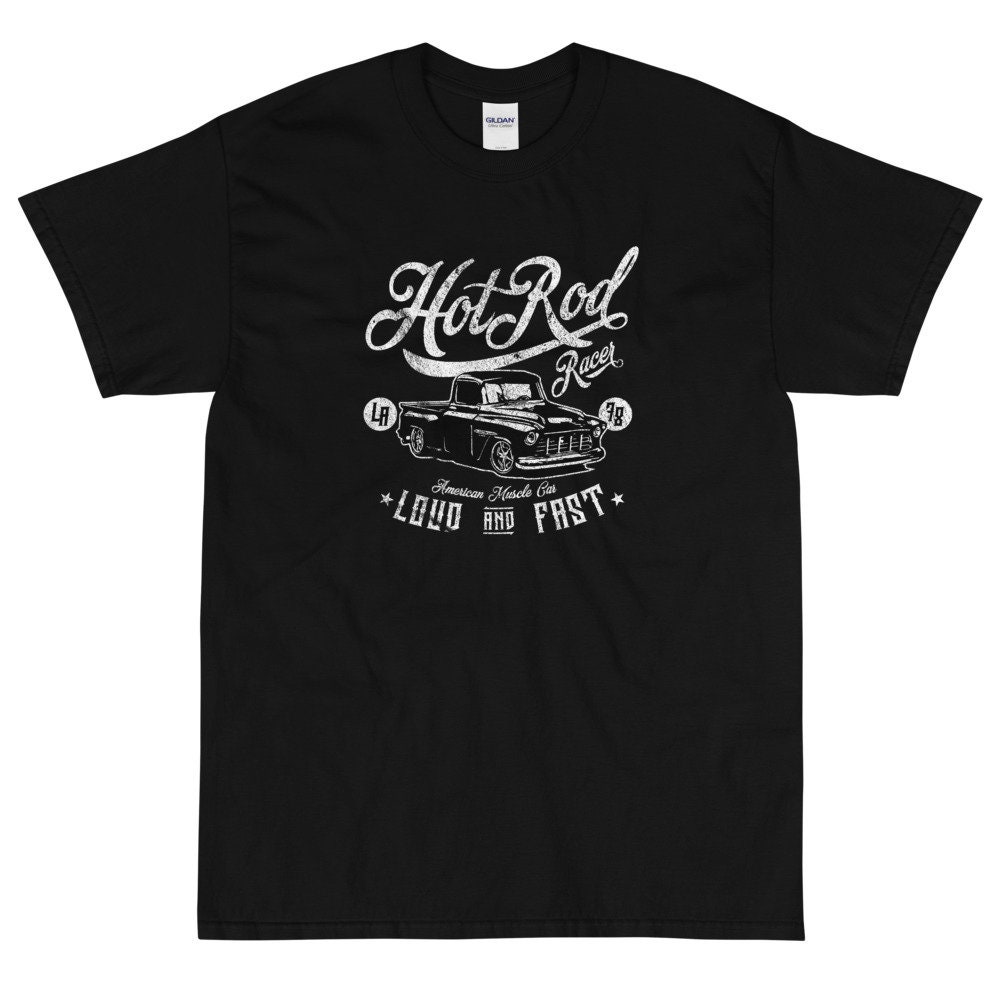 Hot Rod Racer | Vintage Retro, Worn, Classic T-shirt for Guys Who Love ...