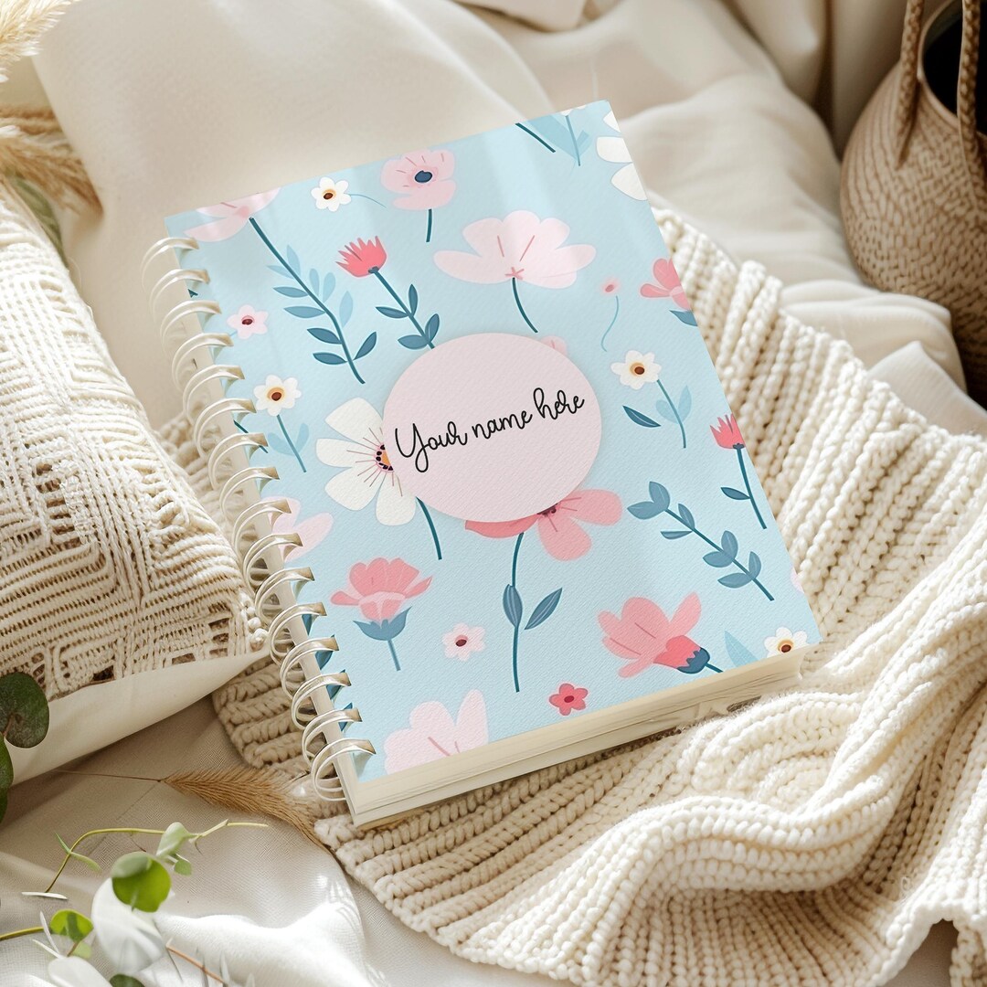 Custom Dated Planner - Cute Hardcover - Deluxe Personalized Agenda ...