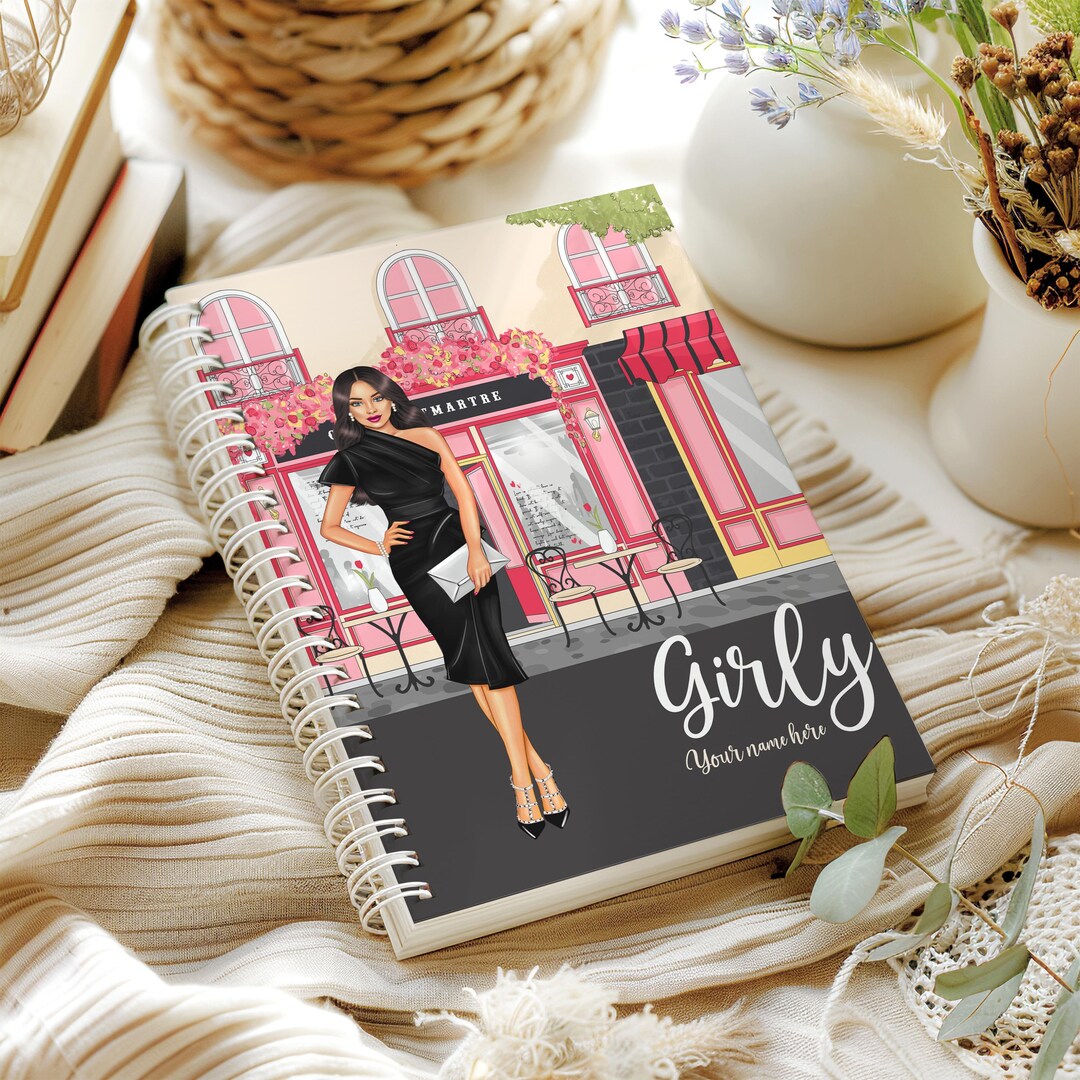 Girl Boss Hardcover Planner - Personalized With Your Name - Choose Your ...
