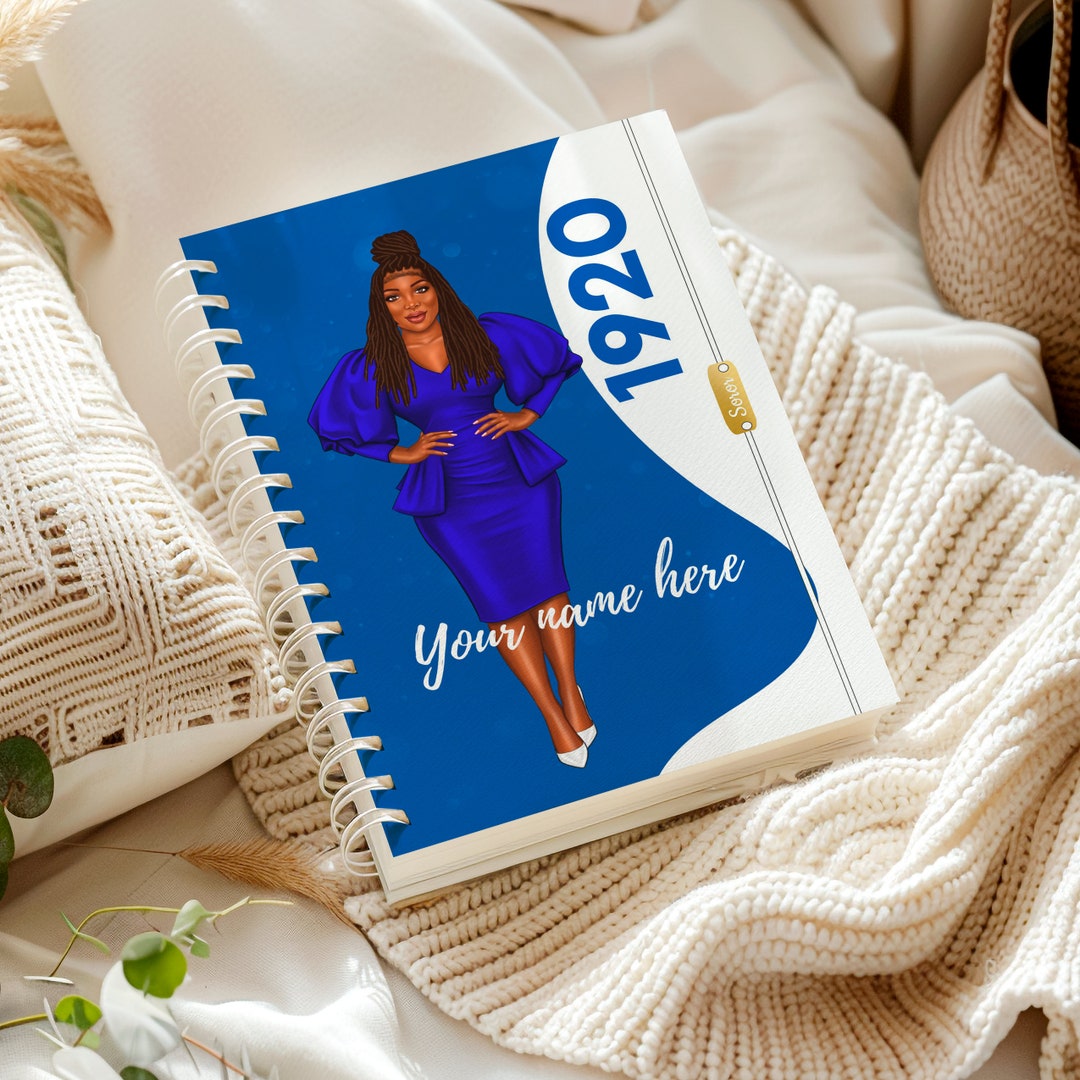 Zeta Phi Beta Monthly Journal 1920 - Personalized Notebook ZPB - HBCU ...