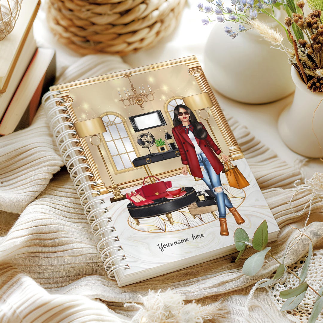 Start Any Month 12 Months Personalized Monthly Planner - Girl Boss ...