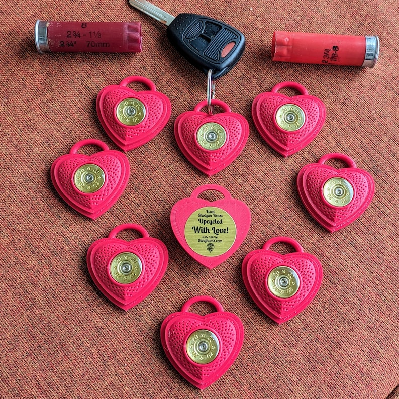 Replica Sporting Clay Keyring W/upcycled Shell - Etsy