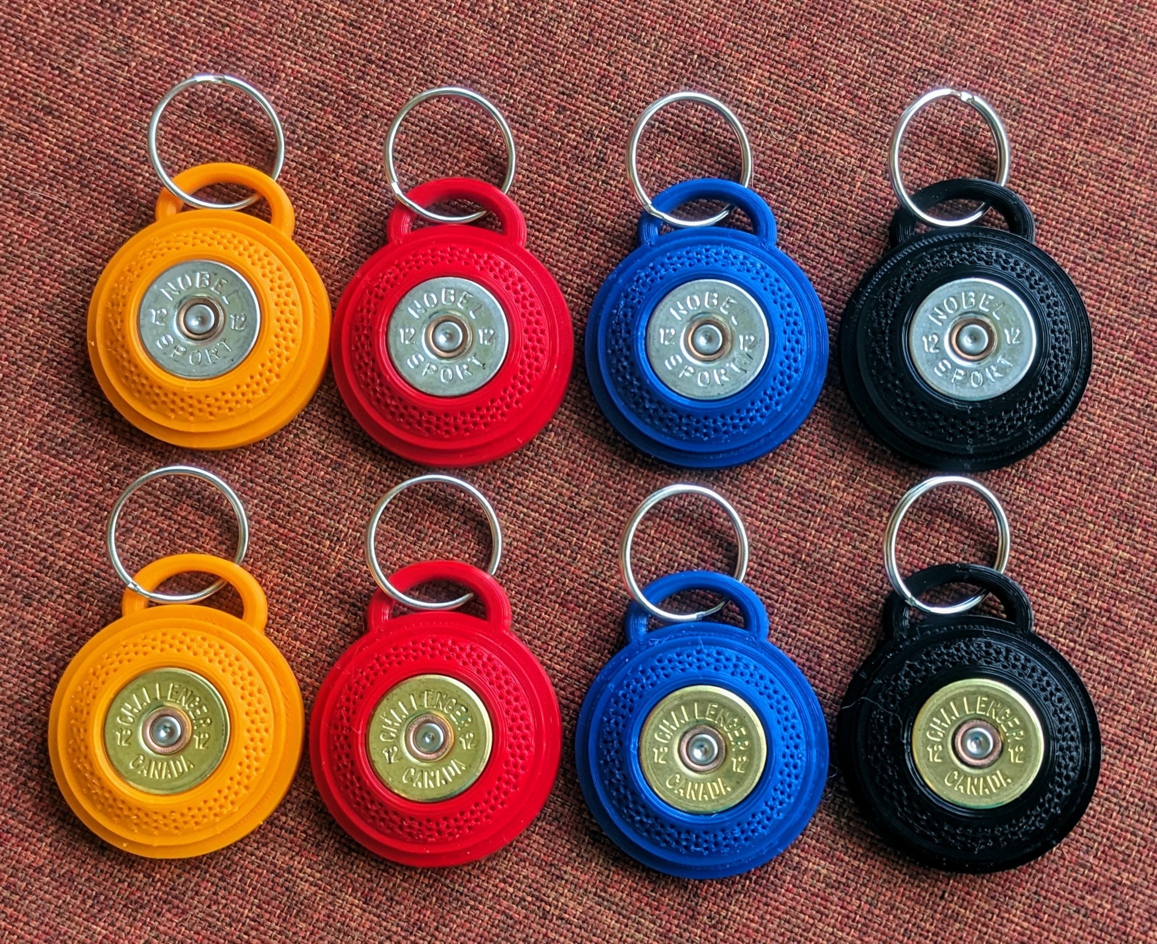 Replica Sporting Clay Keyring W/upcycled Shell - Etsy