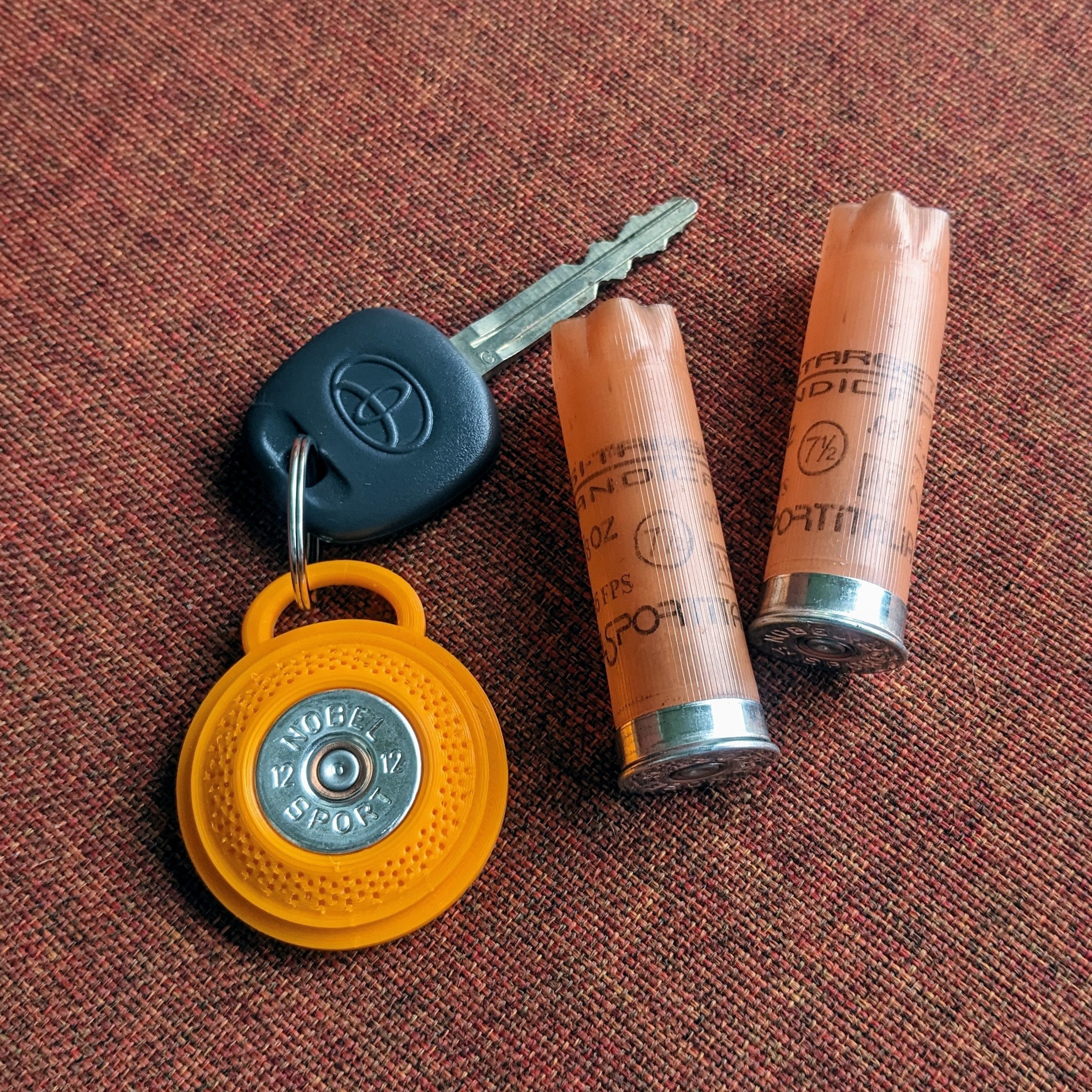 Replica Sporting Clay Keyring W/upcycled Shell - Etsy