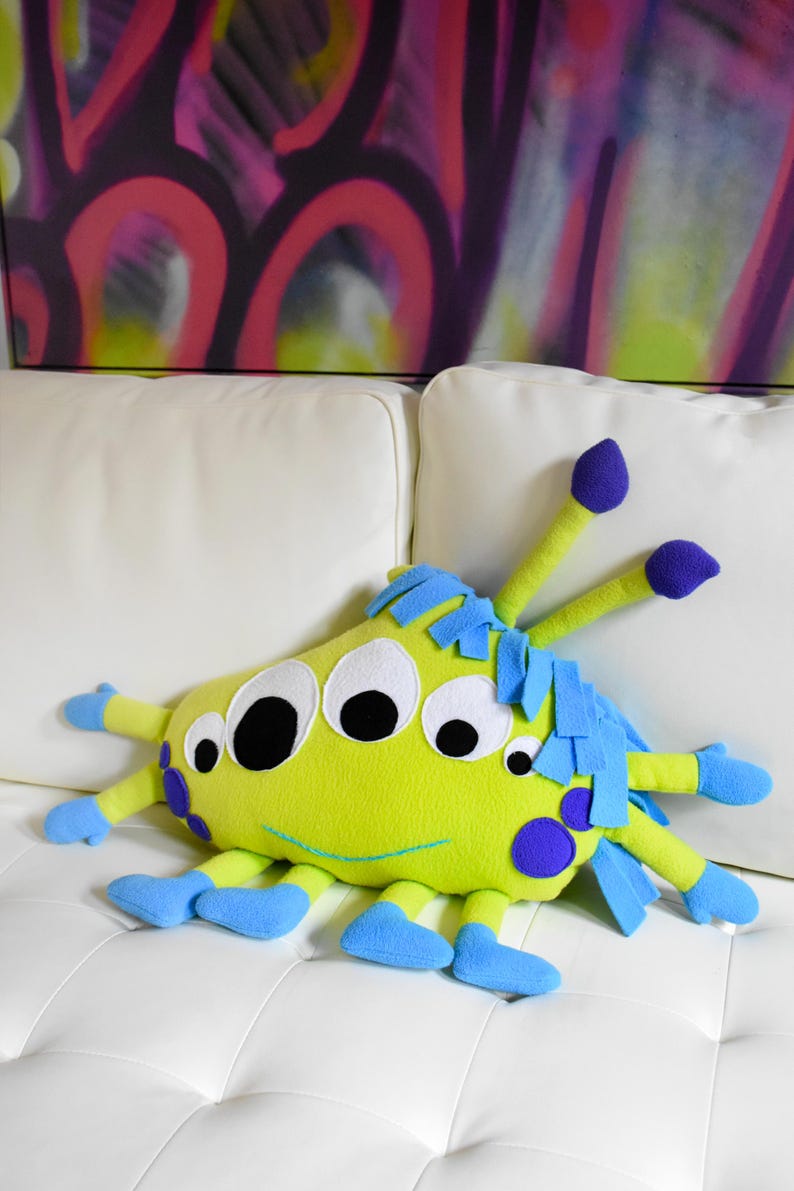 Moon Alien Plush Sewing Pattern - Etsy
