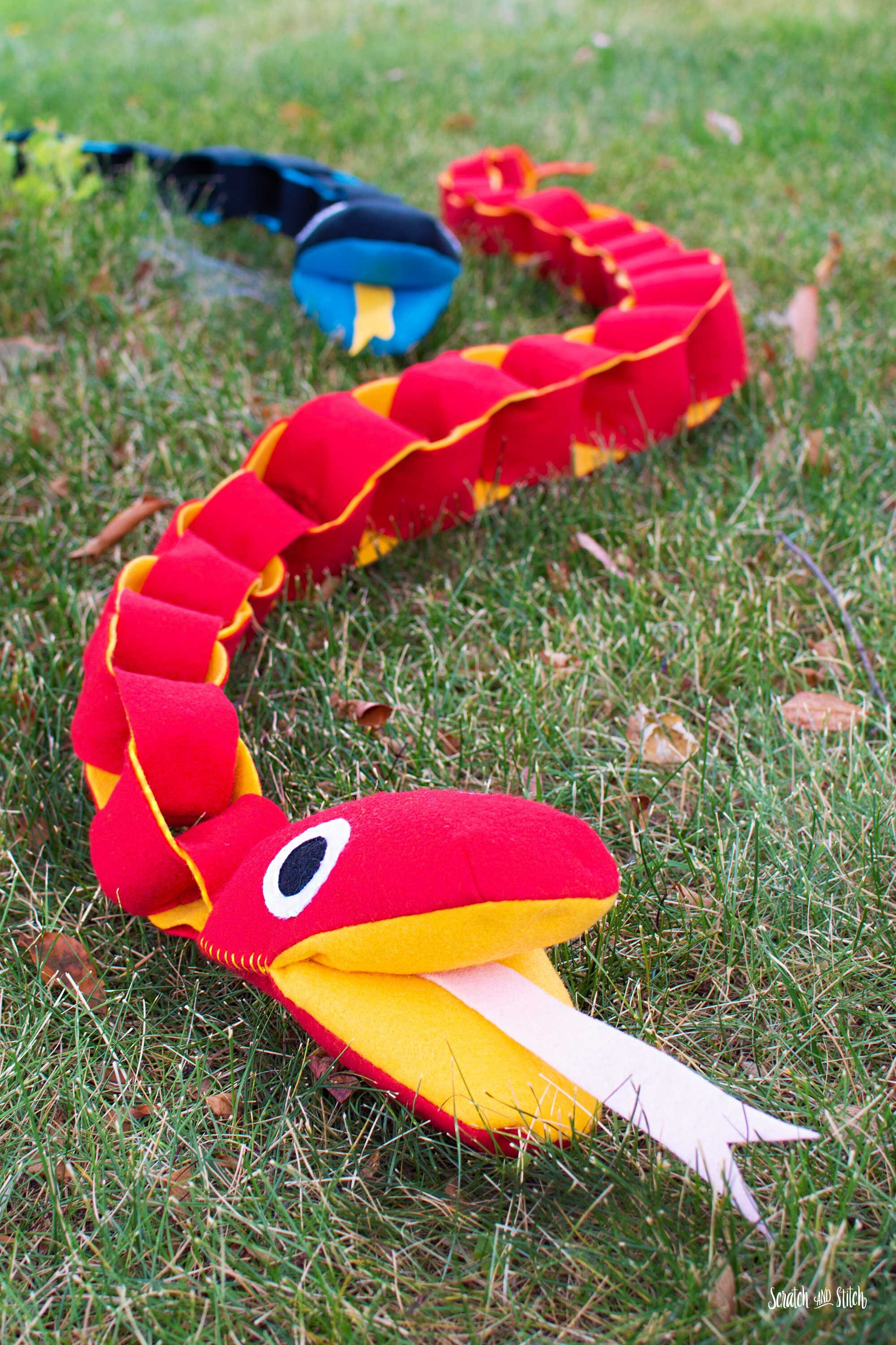 Felt Chain Snake Sewing Pattern - Etsy