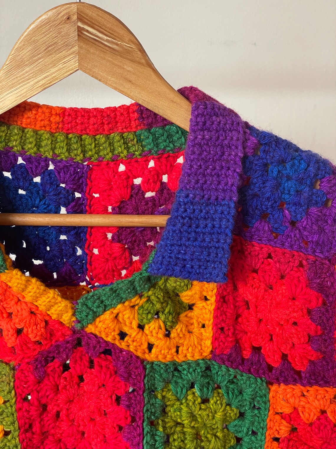 Linda Granny Square Vest Pattern - Etsy