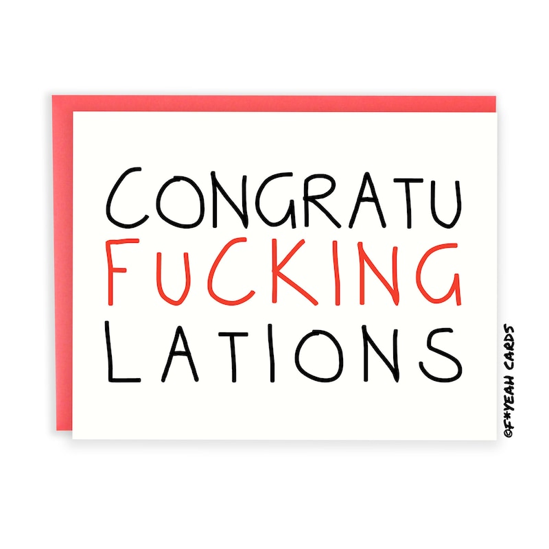 Congratulations Card - Etsy