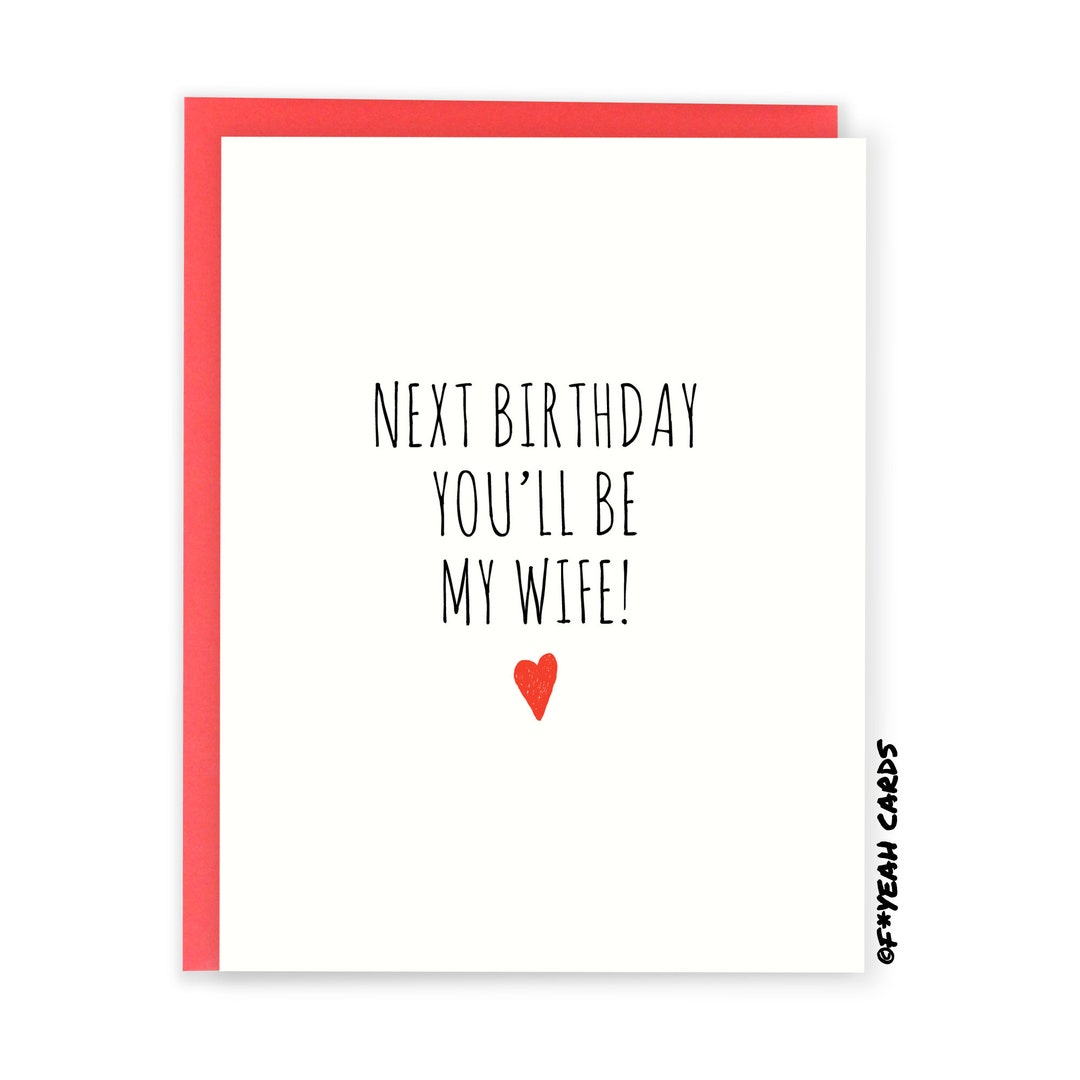Fiancee Birthday Card Funny Birthday Card For Future Wife Romantic fiancee-birthday-card-funny-birthday-card-for-future-wife-romantic