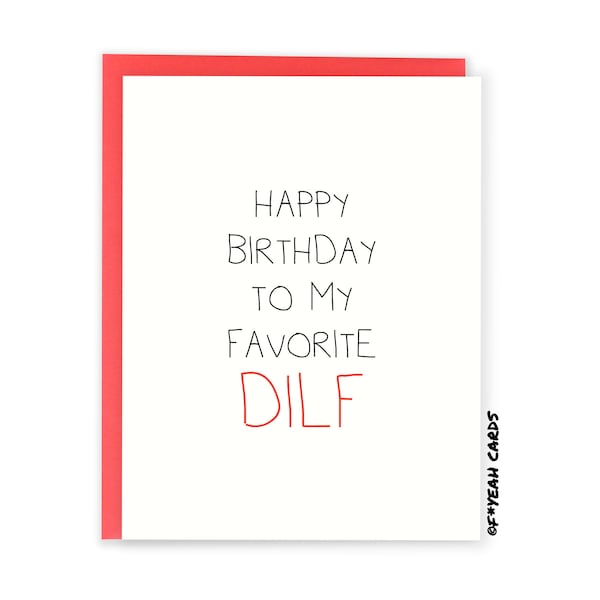 Dilf Card - Etsy