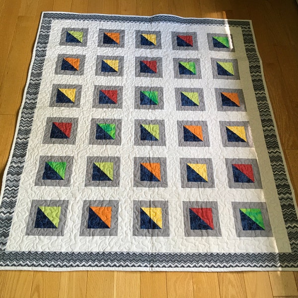 Shadow Box Quilt Pattern - Etsy