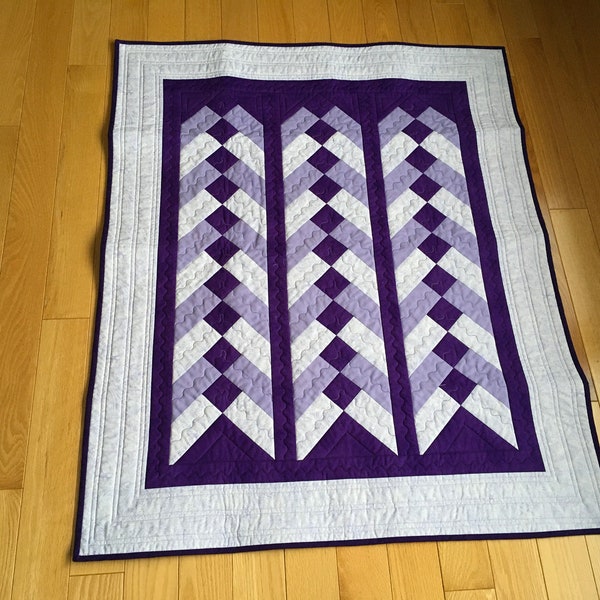 French Braid Quilt - Etsy