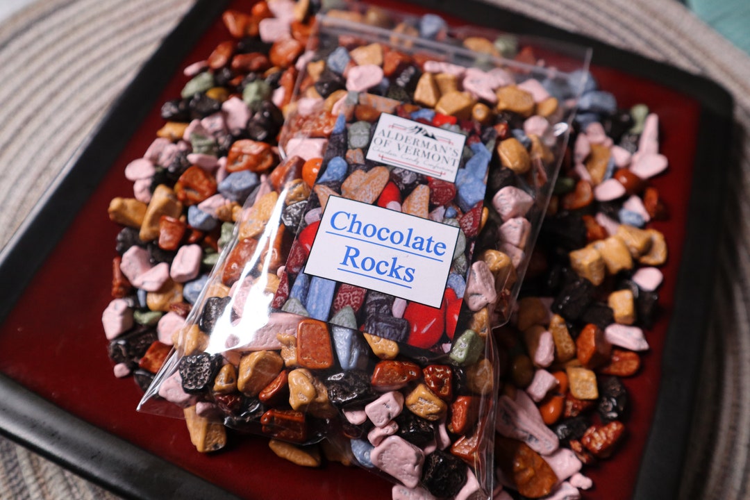 1/2 Pound Milk Chocolate Rocks Candy 8 Oz - Etsy