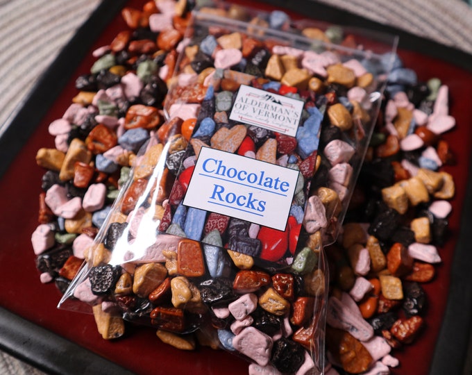 1/2 Pound Milk Chocolate Rocks Candy 8 Oz - Etsy