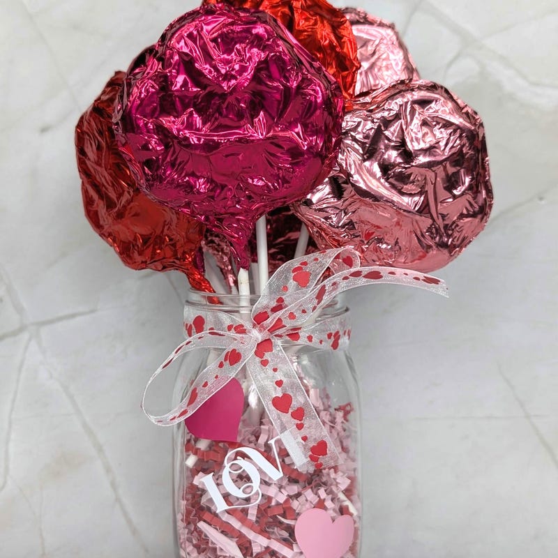 Valentine Chocolate Vases - Etsy