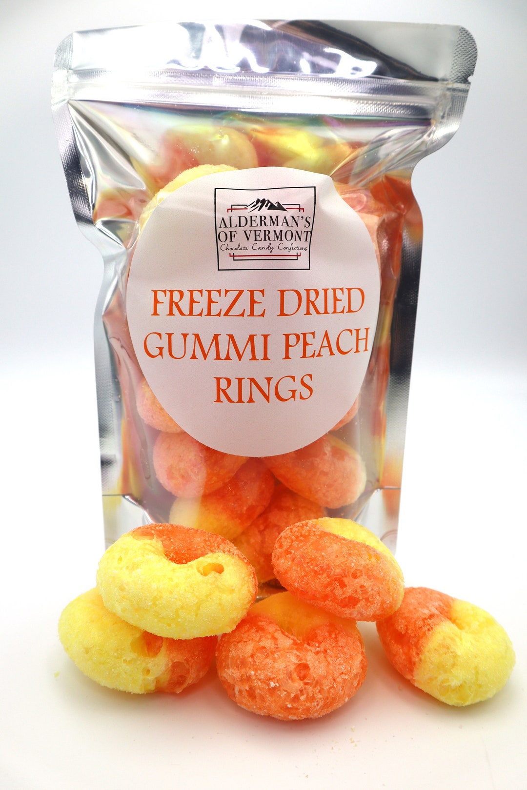 Freeze Dried Candy Peach Rings - Etsy