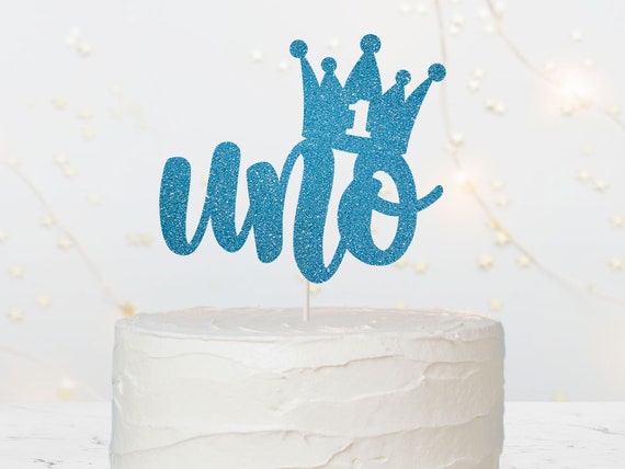 Baby First Birthday Cake Topper / Uno Cake Topper / Primer | Etsy México