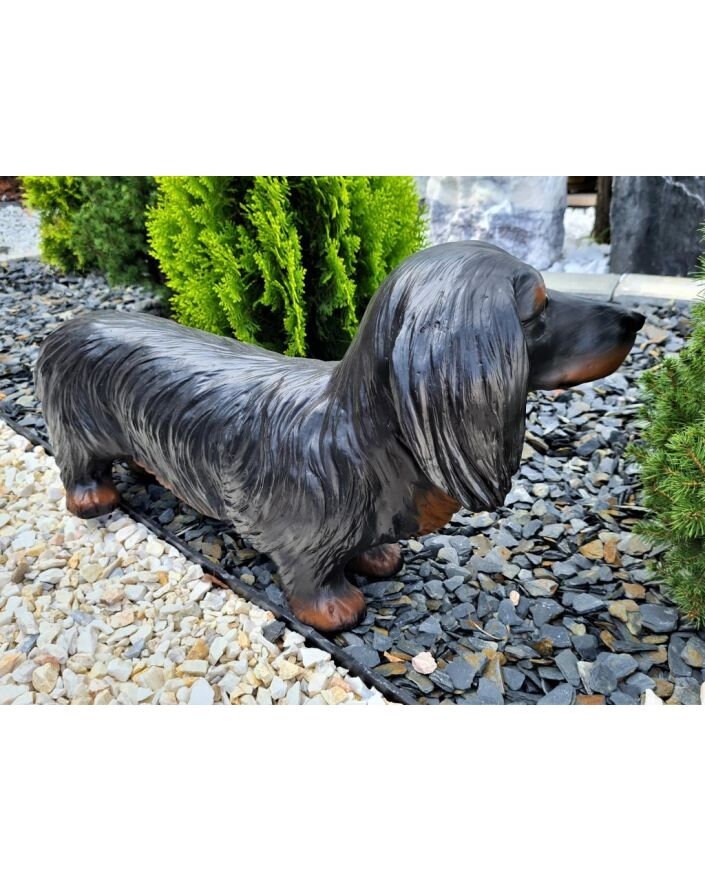 Dachshund Dog Sculpture Resin Dachshund Statue Dachshund Art Dachshund ...
