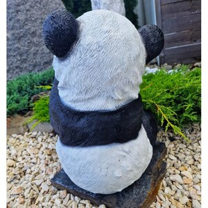 Panda Bear Figurine Plastic Sculpture Cute Panda Statue - Etsy